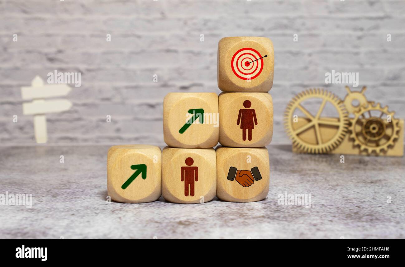 Hand putting virtual target board and arrow which print screen on ...