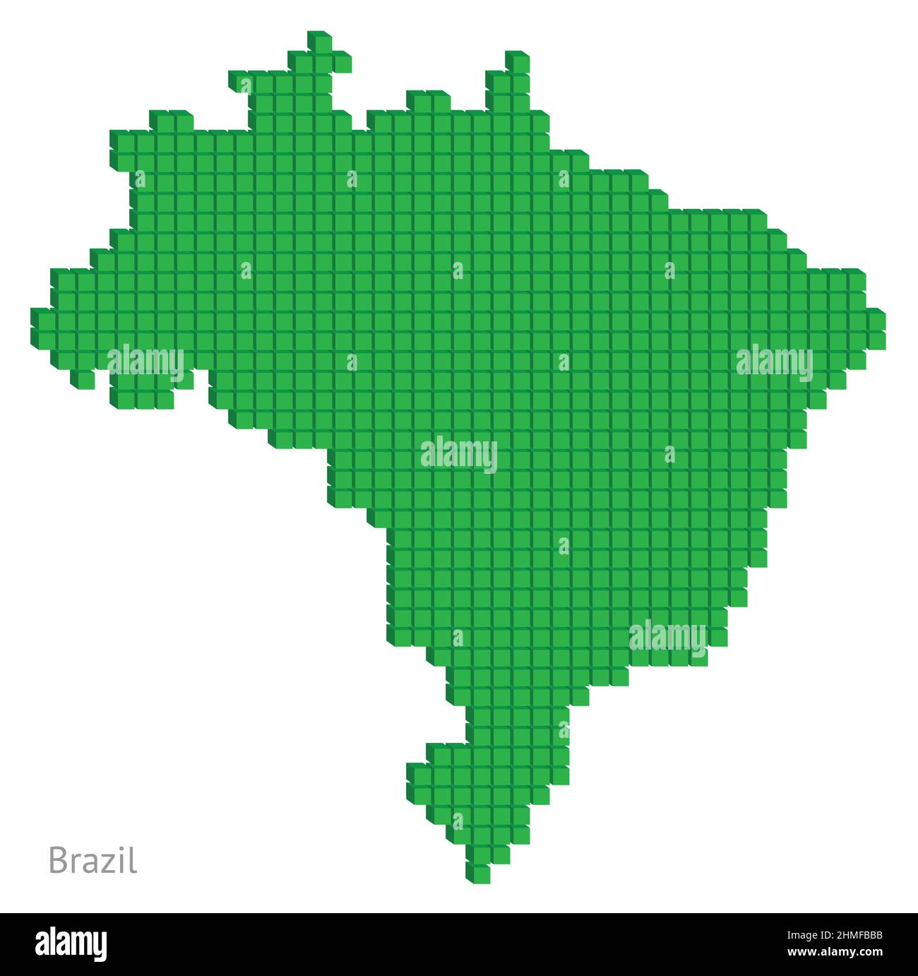 Dotted green colored map plan vector illustration graphic with small ...