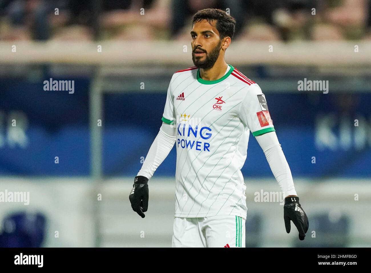 LEUVEN, BELGIUM - FEBRUARY 9: Mohammad Suleiman Mousa of OH Leuven ...