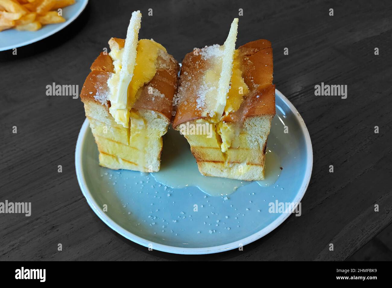 Roti Mentega, Butter Bread Toast, Malacca Toast, Jakarta, Indonesia ...