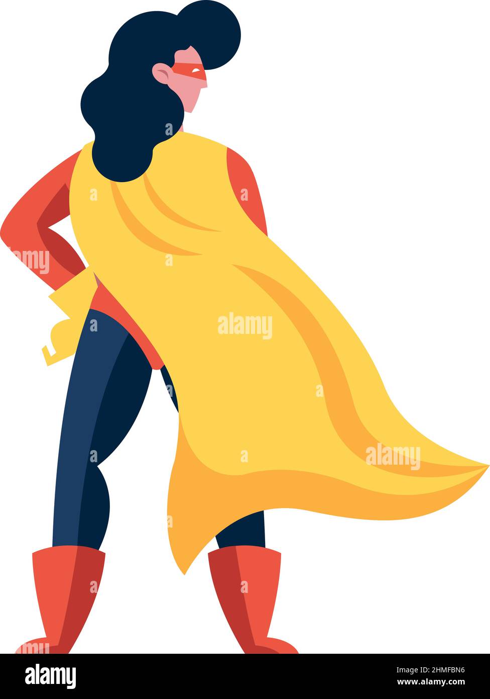 Superheroine Stock Vector Images - Alamy