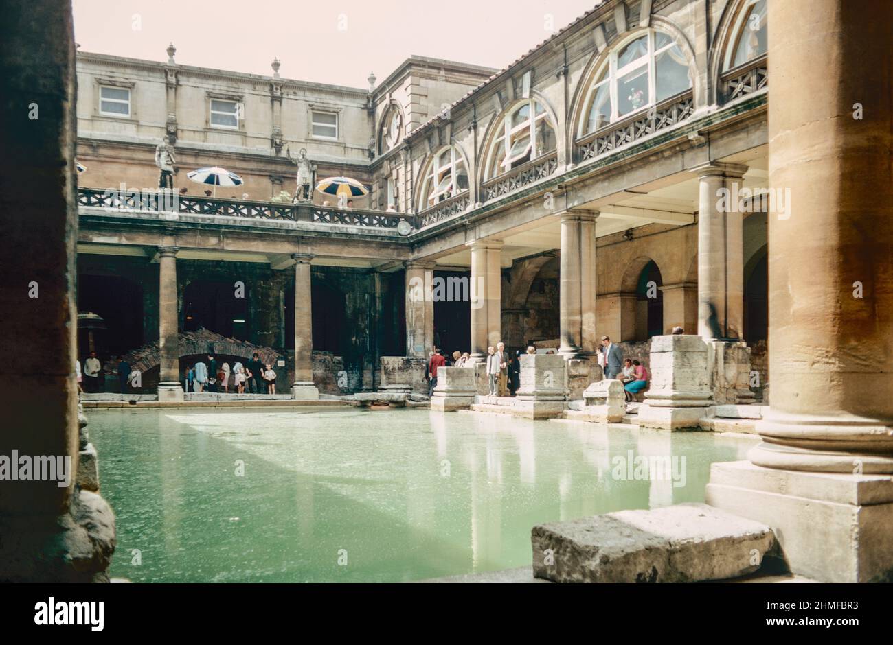 Great Baths in the Roman Baths - a well-preserved thermae in the city ...