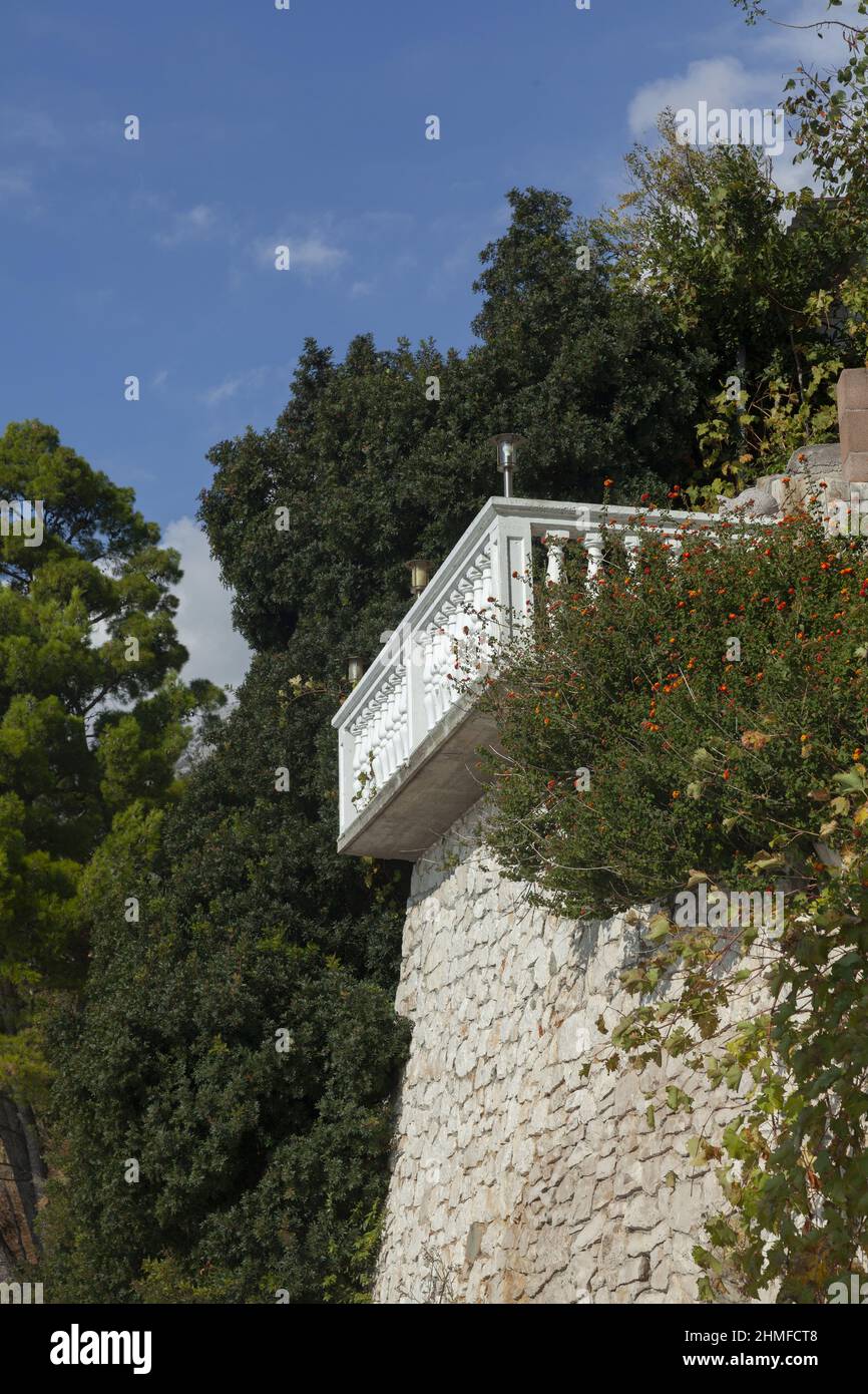 Stone balustrade on terrace view hi-res stock photography and images ...