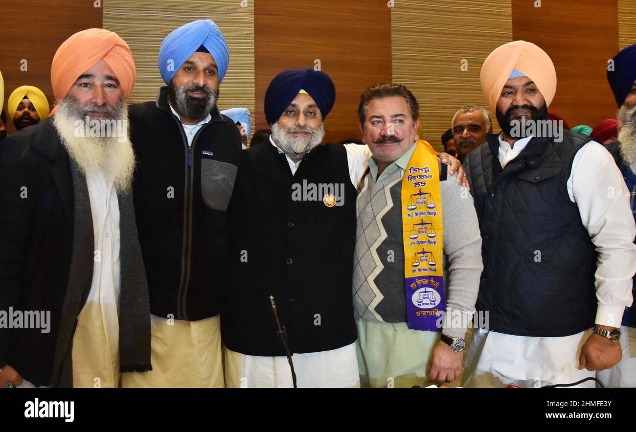 AMRITSAR, INDIA - FEBRUARY 9: Congress Member of Parliament from Khadoor Sahib Jasbir Singh Gill ...