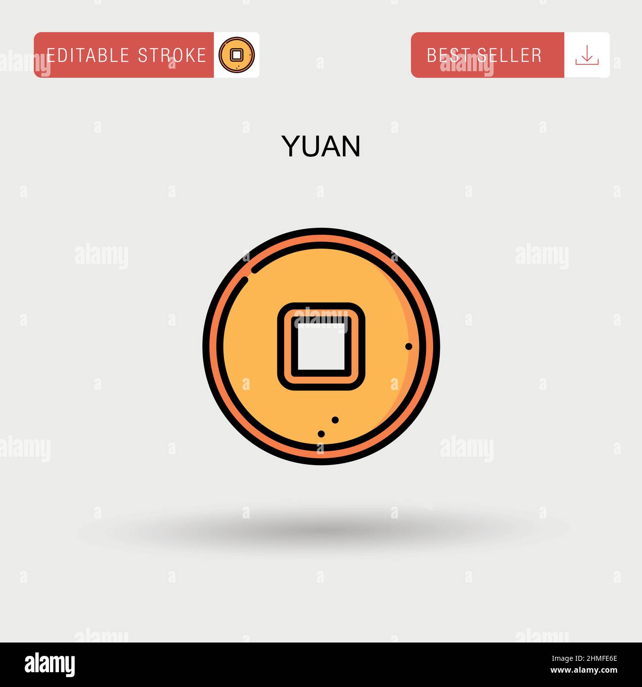 Yuan Simple vector icon Stock Vector Image & Art - Alamy
