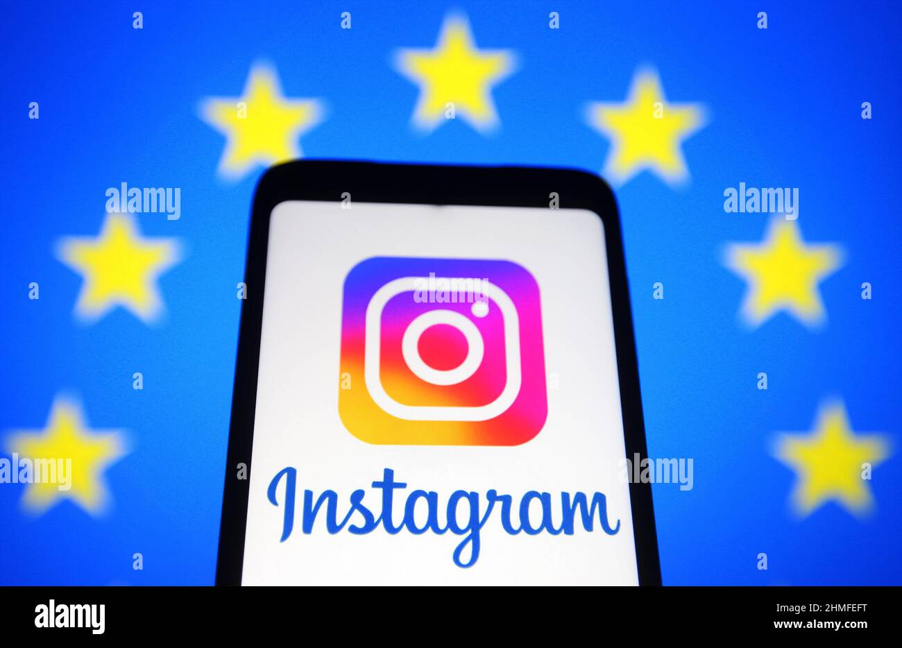 Photo illustration instagram logo hi-res stock photography and images ...