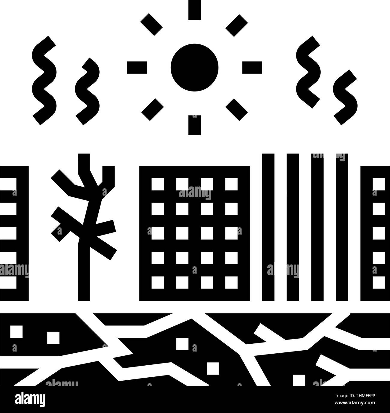 World heat map Black and White Stock Photos & Images - Alamy