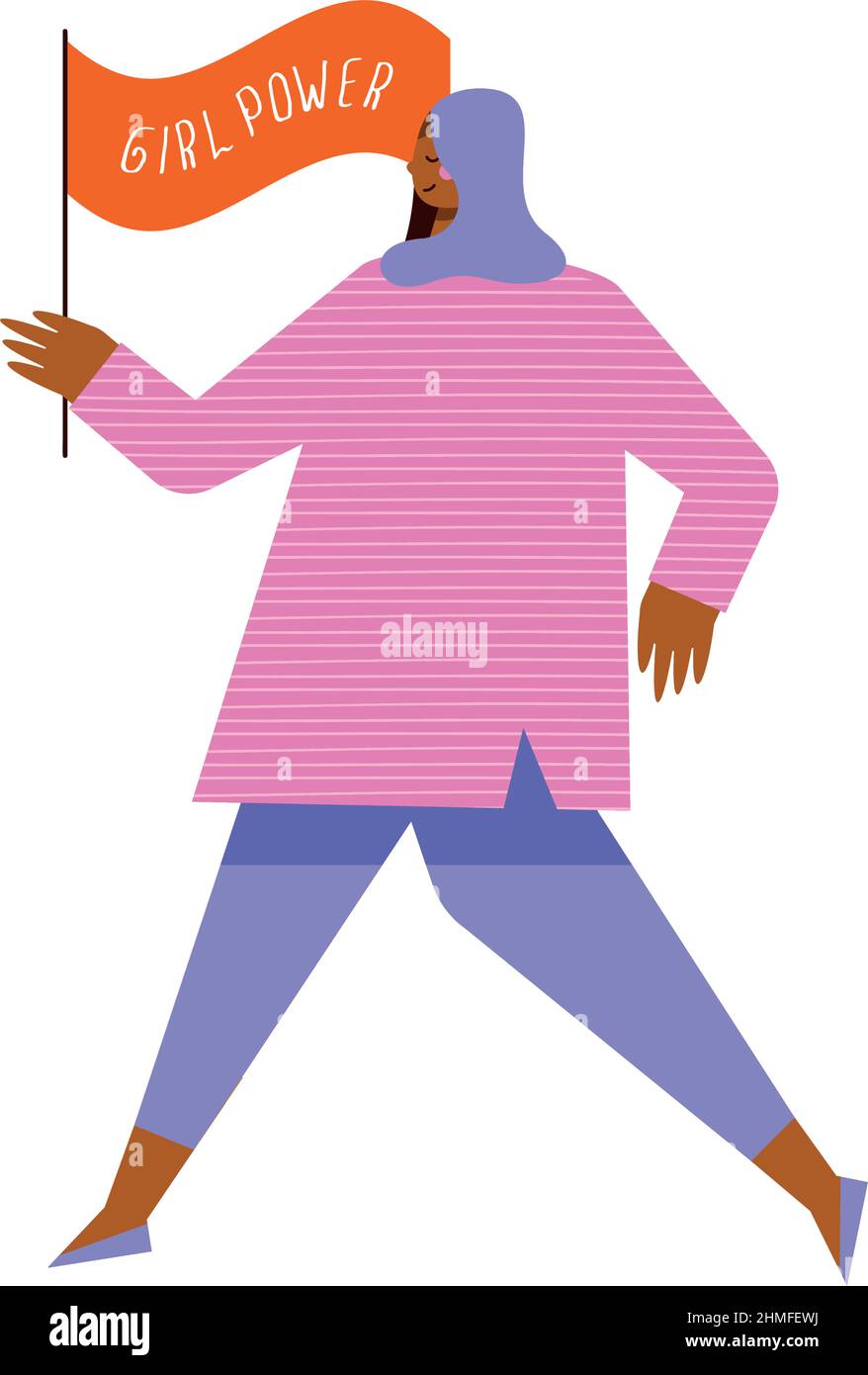 girl power and feminist movement design Stock Vector Image & Art - Alamy
