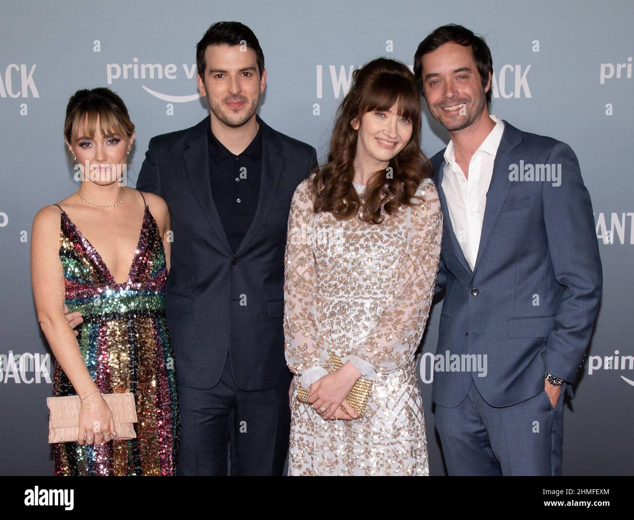 February 8, 2022, Los Angeles, California, USA: Isaac Aptaker and ...