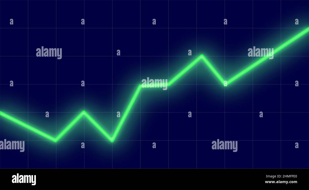Illustration of a trade line Stock Photo - Alamy