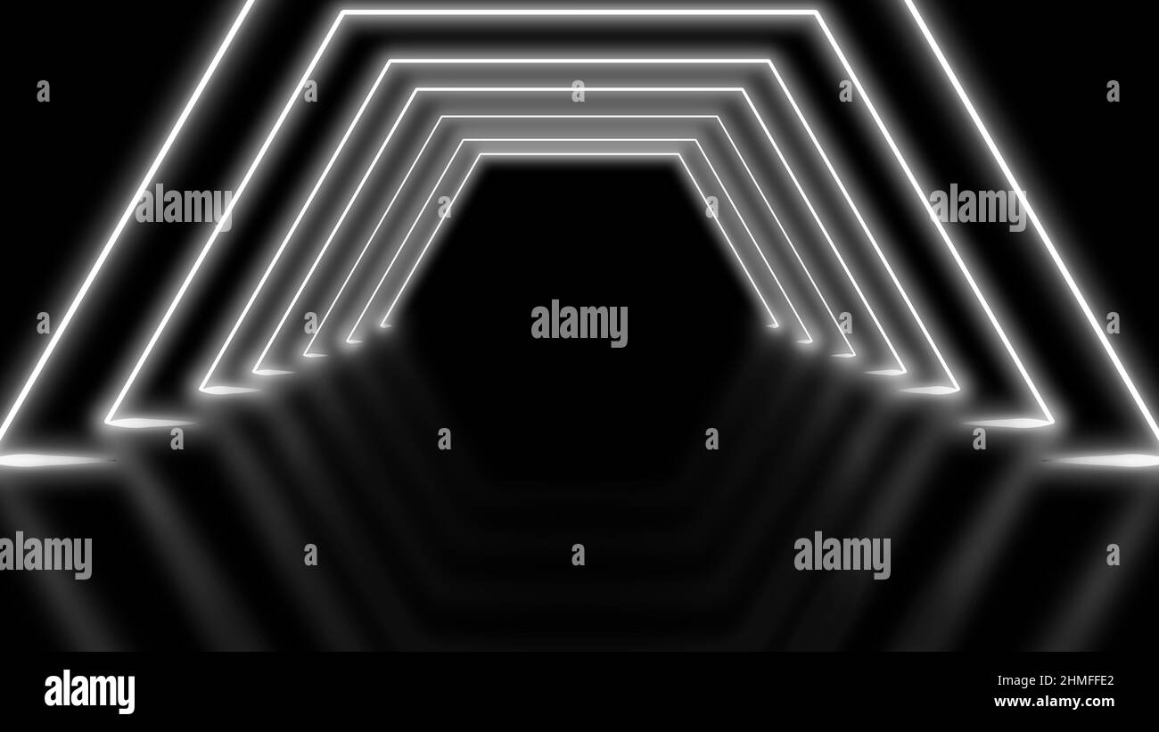 Illustration of neon black background Stock Photo - Alamy