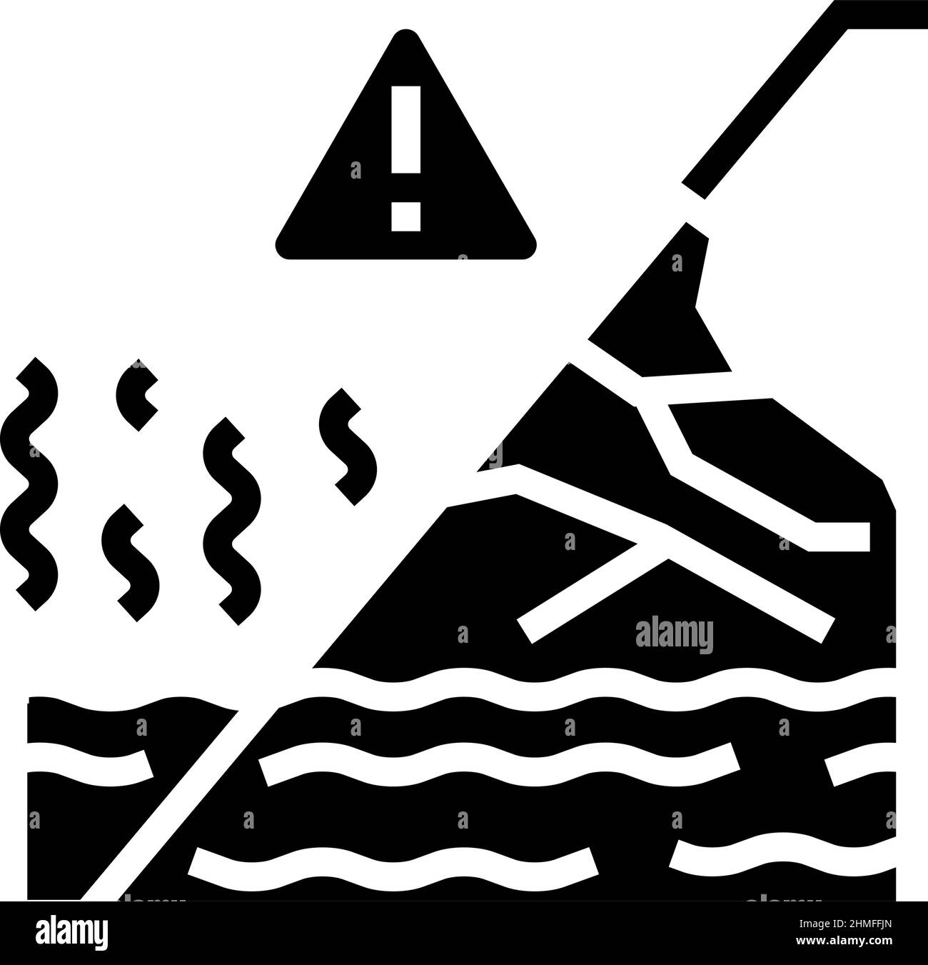 Glacier erosion Stock Vector Images - Alamy