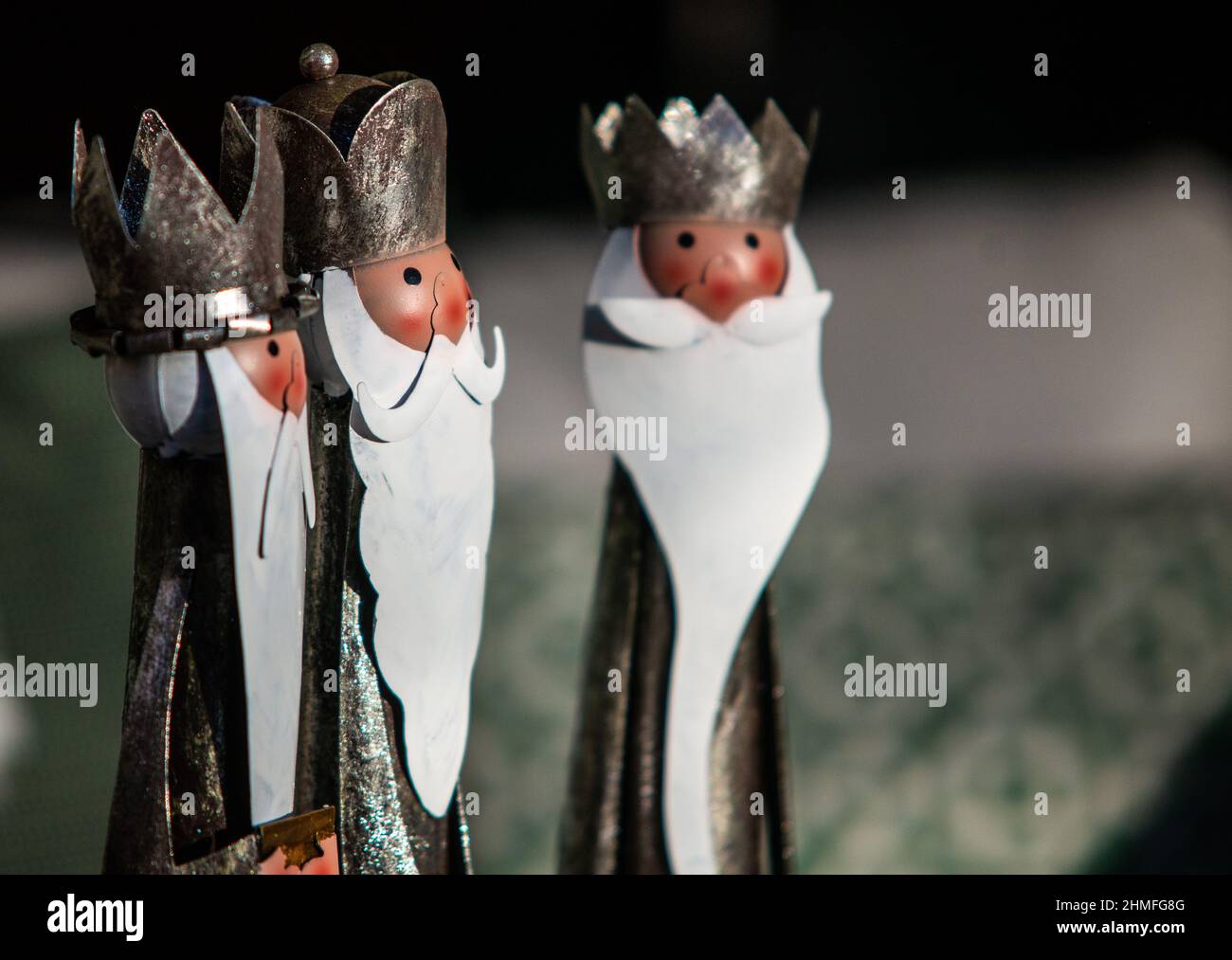 Christmas decoration the three Kings Stock Photo - Alamy