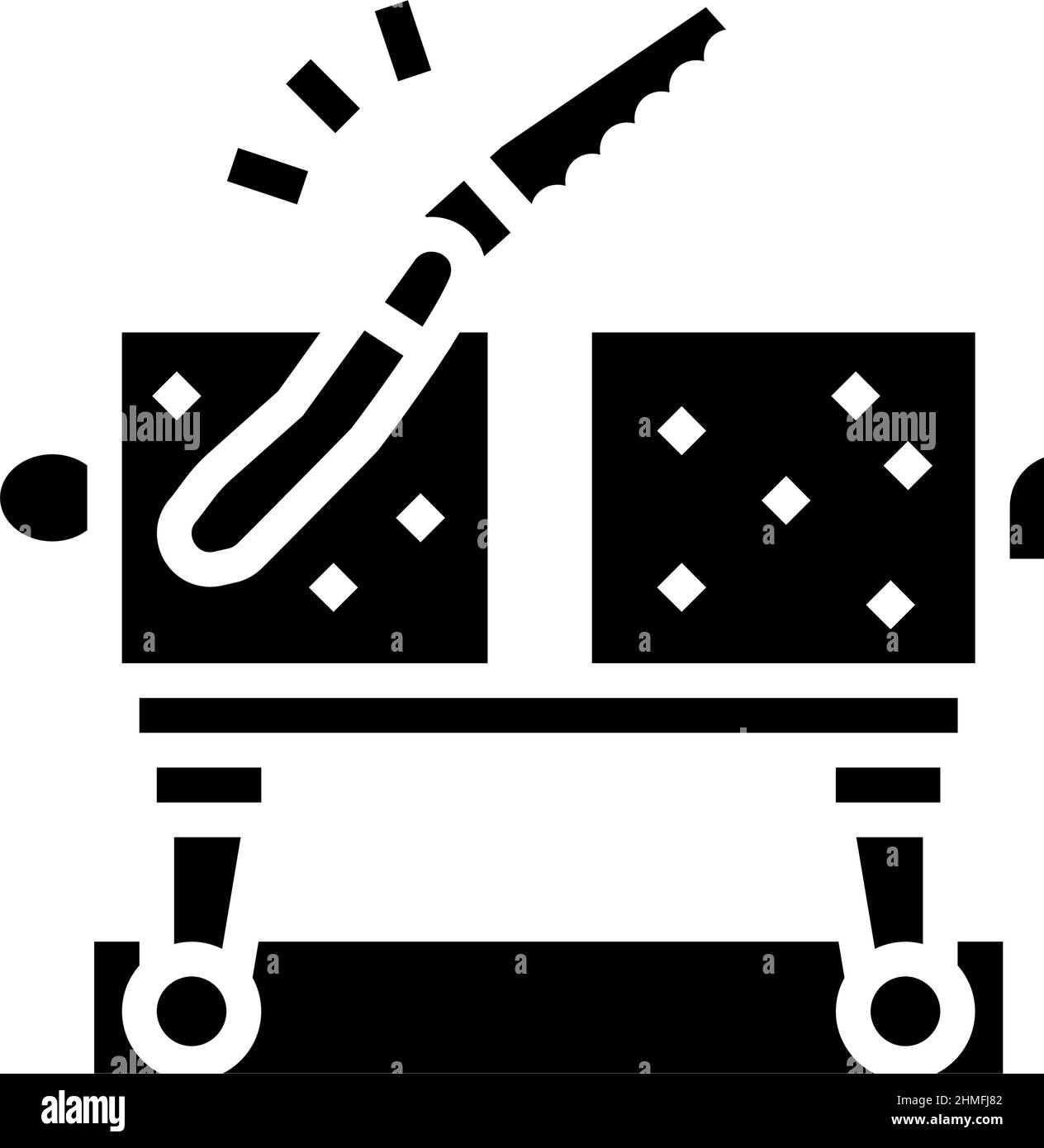 illusion magic glyph icon vector illustration Stock Vector Image & Art ...