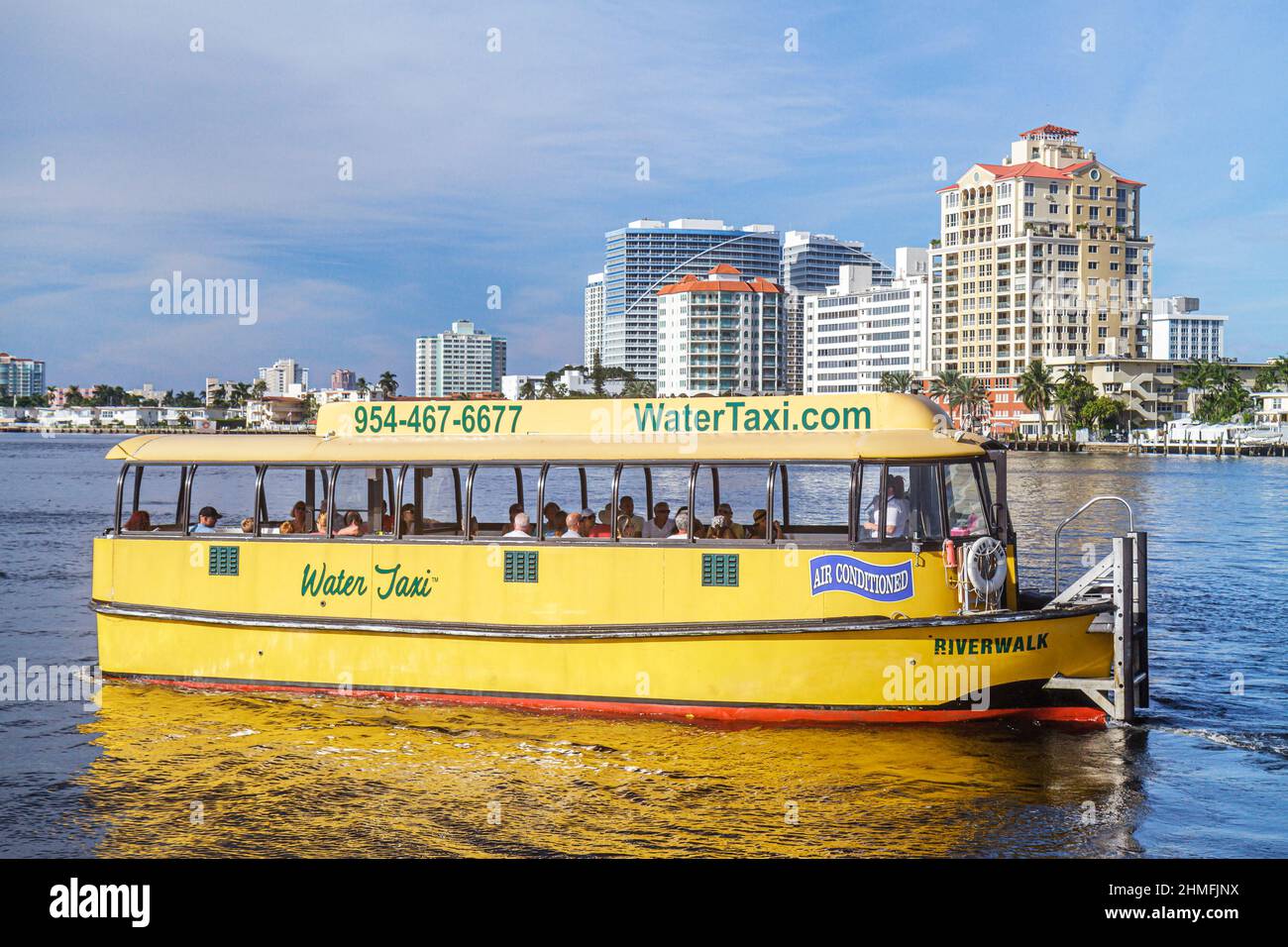 Florida Ft. Fort Lauderdale,Intracoastal Waterway New River water Sound ...