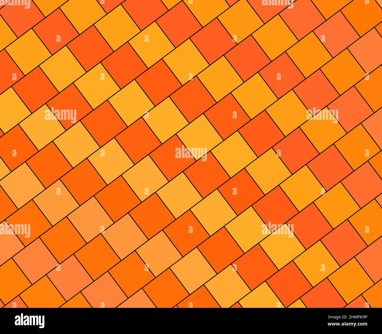 Illustration of the orange and yellow squares for the background Stock ...
