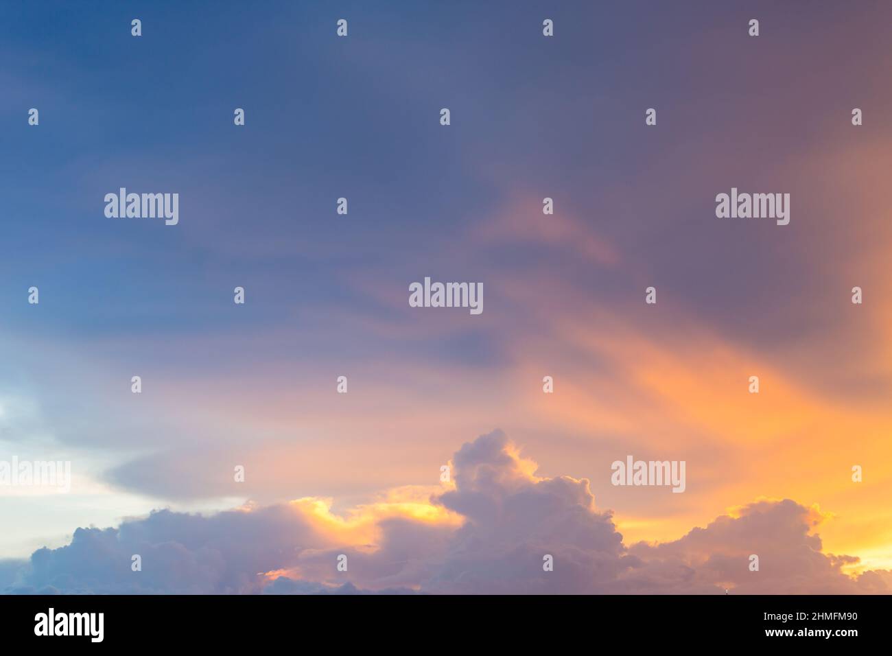 sky and clouds before sunset background Stock Photo - Alamy