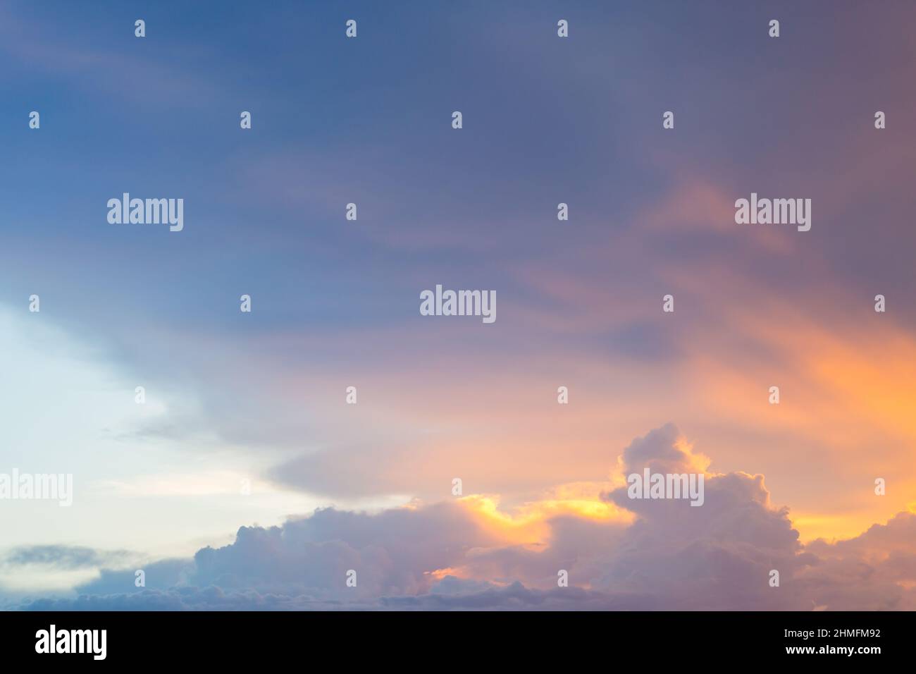sky and clouds before sunset background Stock Photo - Alamy