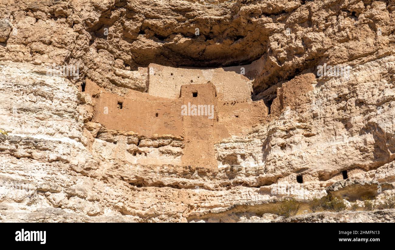 Montezumas Castle National Monument was a historic Native American ...