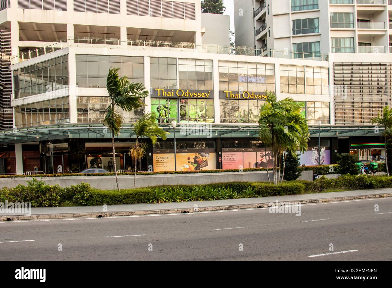 Imago shopping mall and Sutera avenue shopping area Kota Kinabalu Sabah ...