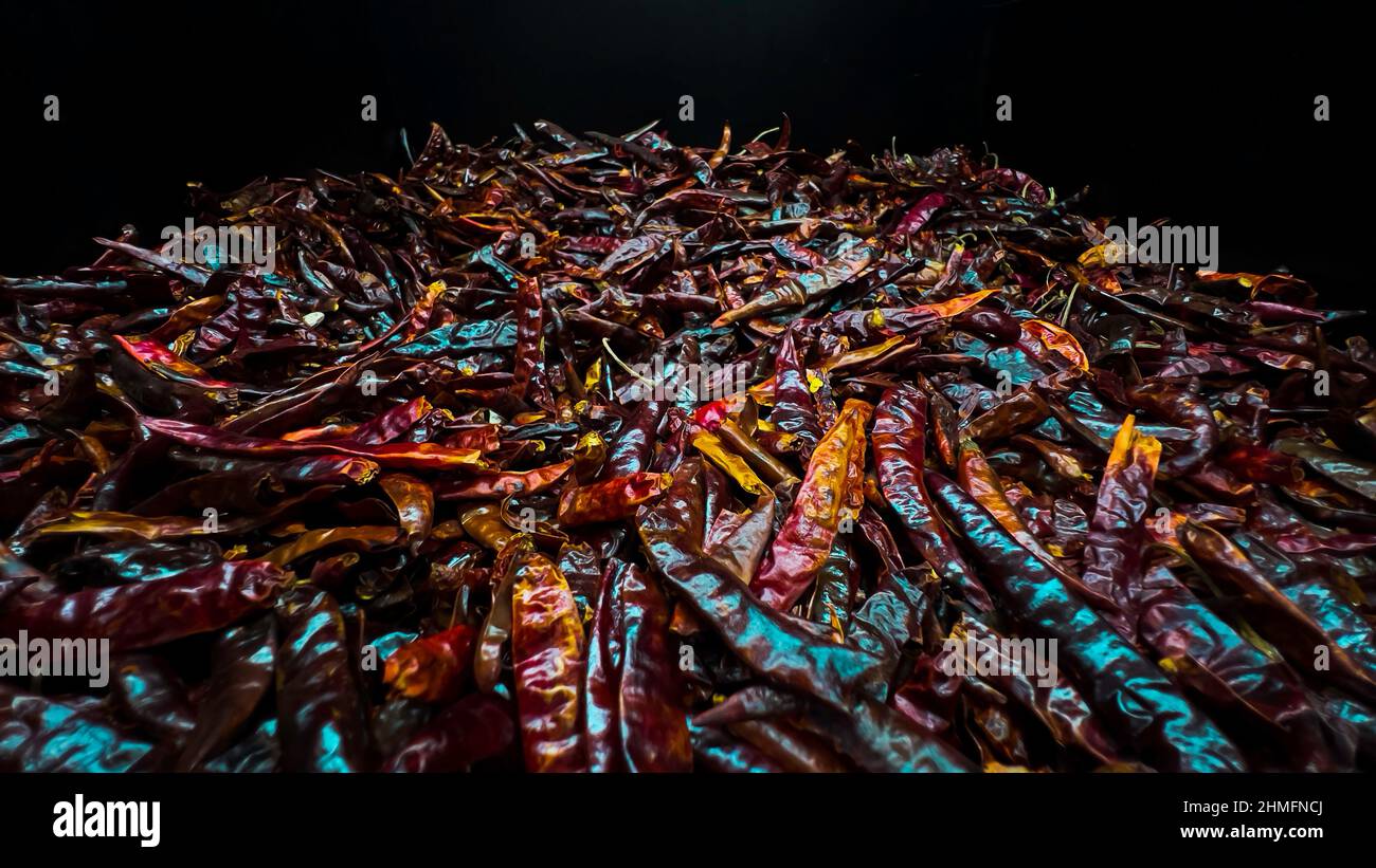 Close up to background , Texture and Pattern of Pile Roasted dried ...
