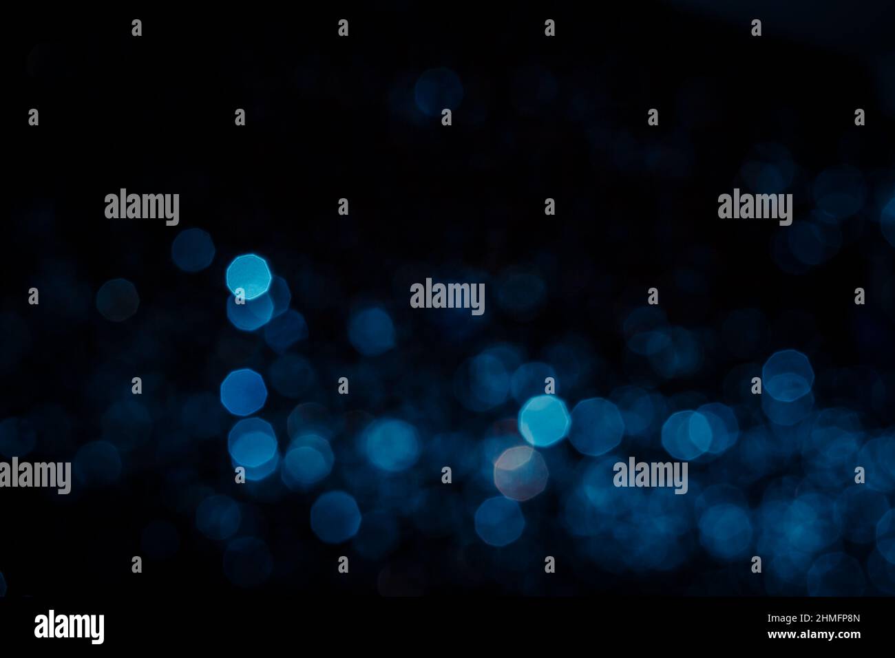 Blue Bokeh Texture
