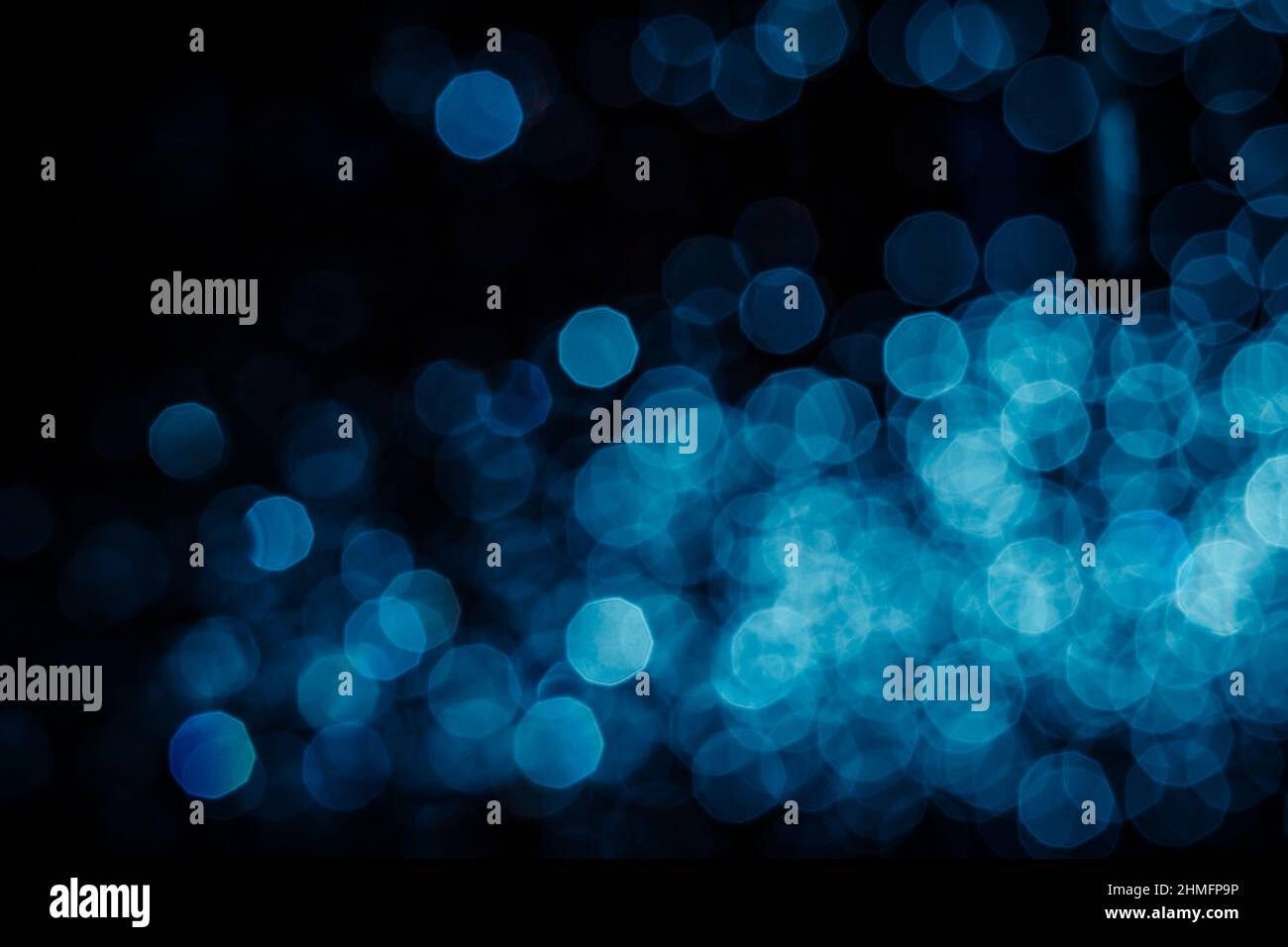 Blue Bokeh Texture