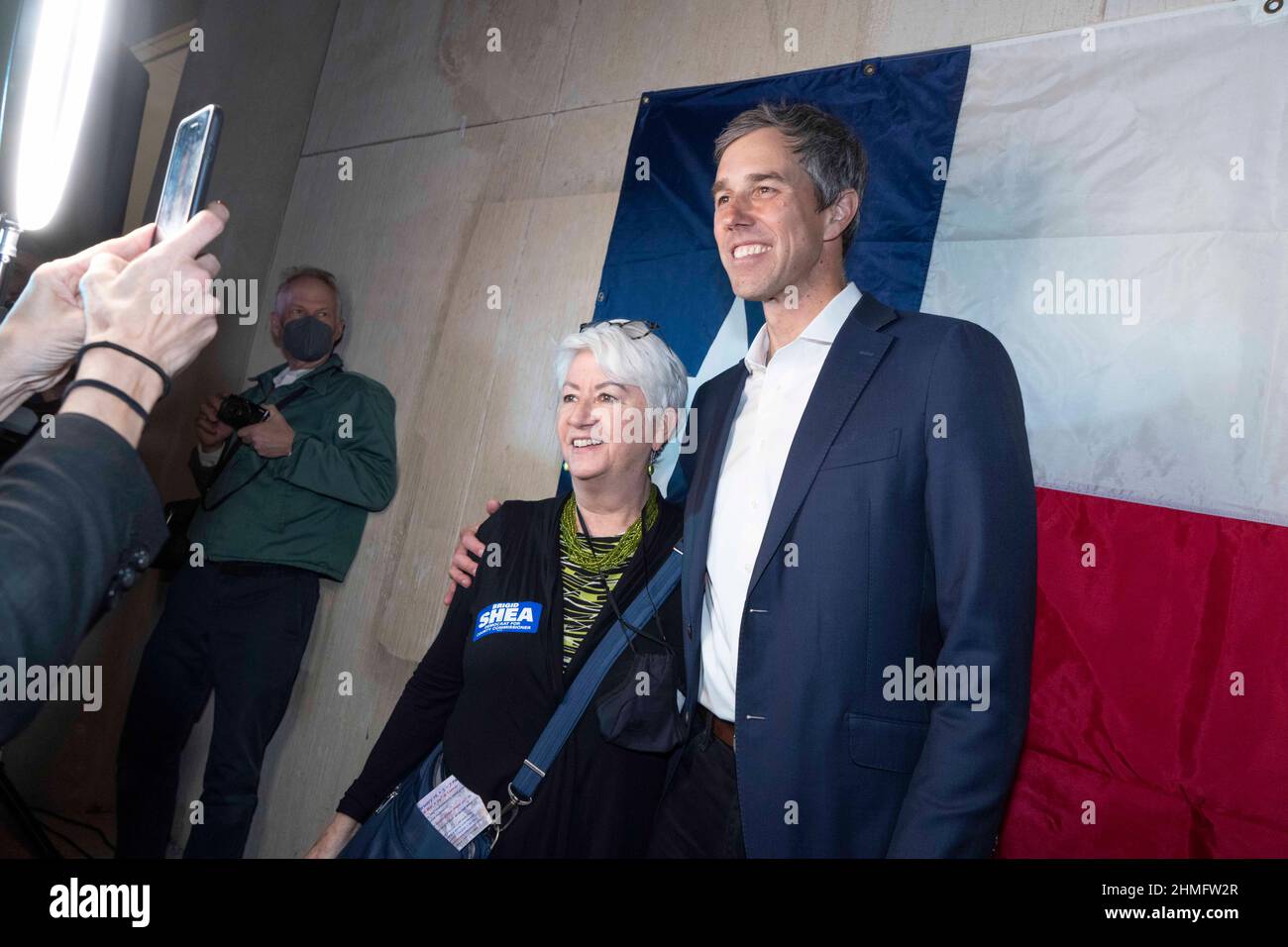 Austin, TX, USA. 9th Feb, 2022. Travis County Commissioner BRIGID SHEA ...
