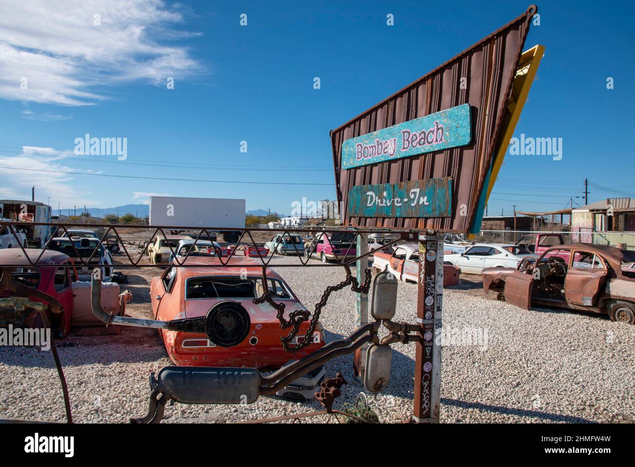 Bombay Beach is a haven for artwork on the shoreline of Salton Sea in ...