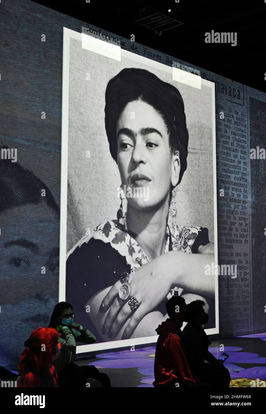 The immersive biography of Frida Kahlo the life of a myth at the IDEAL ...