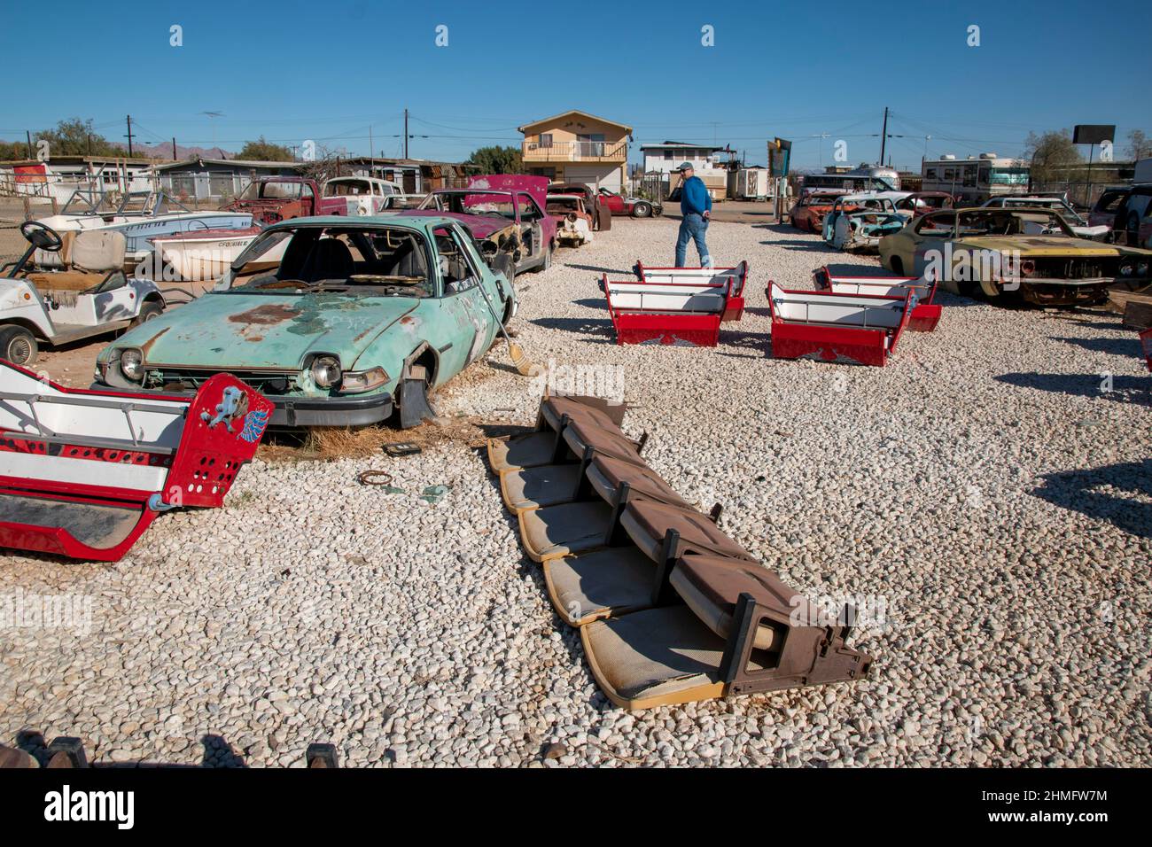 Bombay Beach is a haven for artwork on the shoreline of Salton Sea in ...