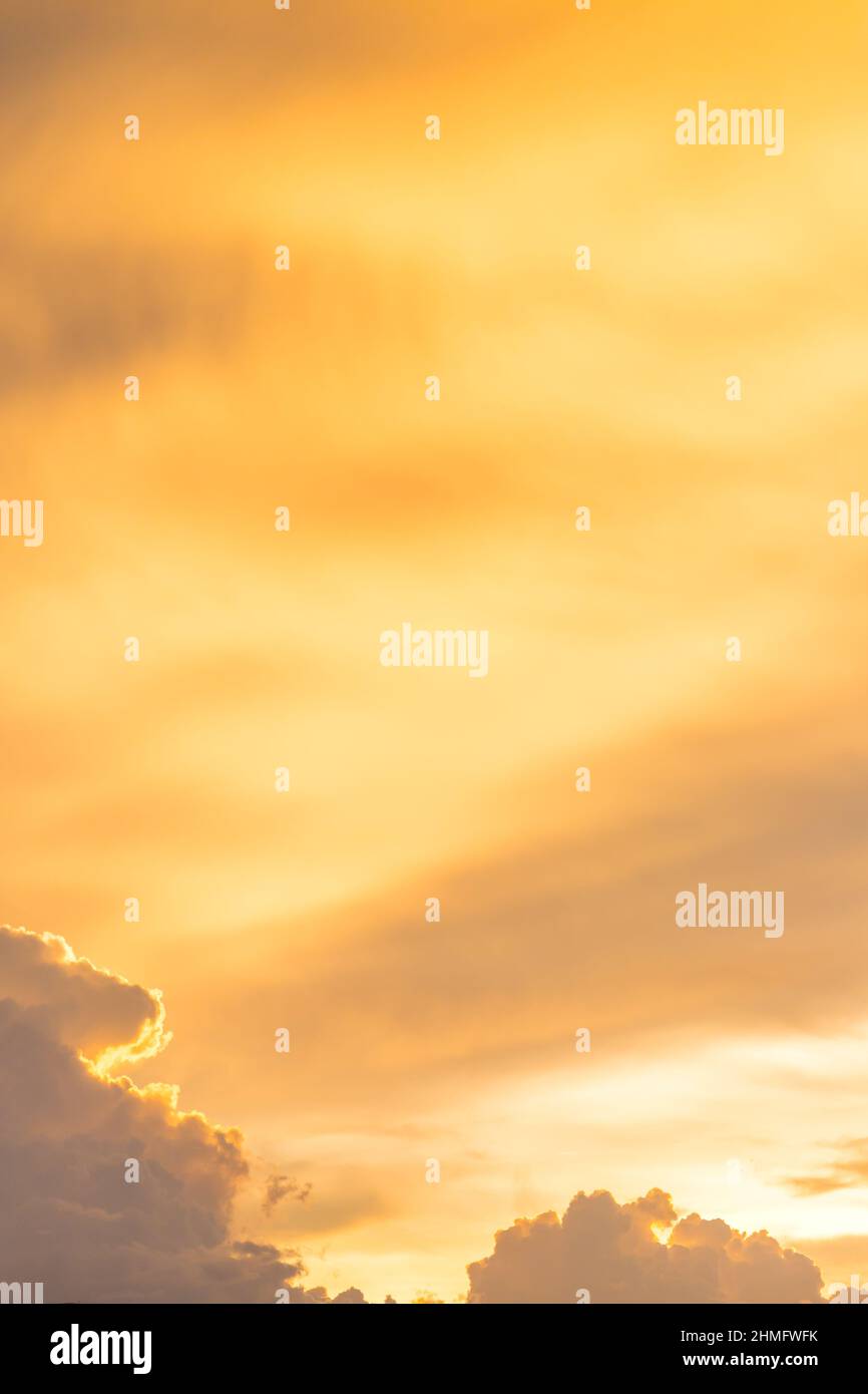 sky and clouds before sunset background Stock Photo - Alamy