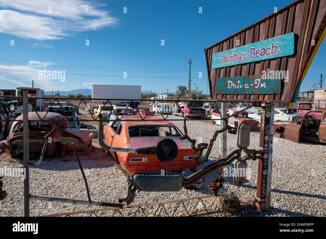 Bombay Beach is a haven for artwork on the shoreline of Salton Sea in ...