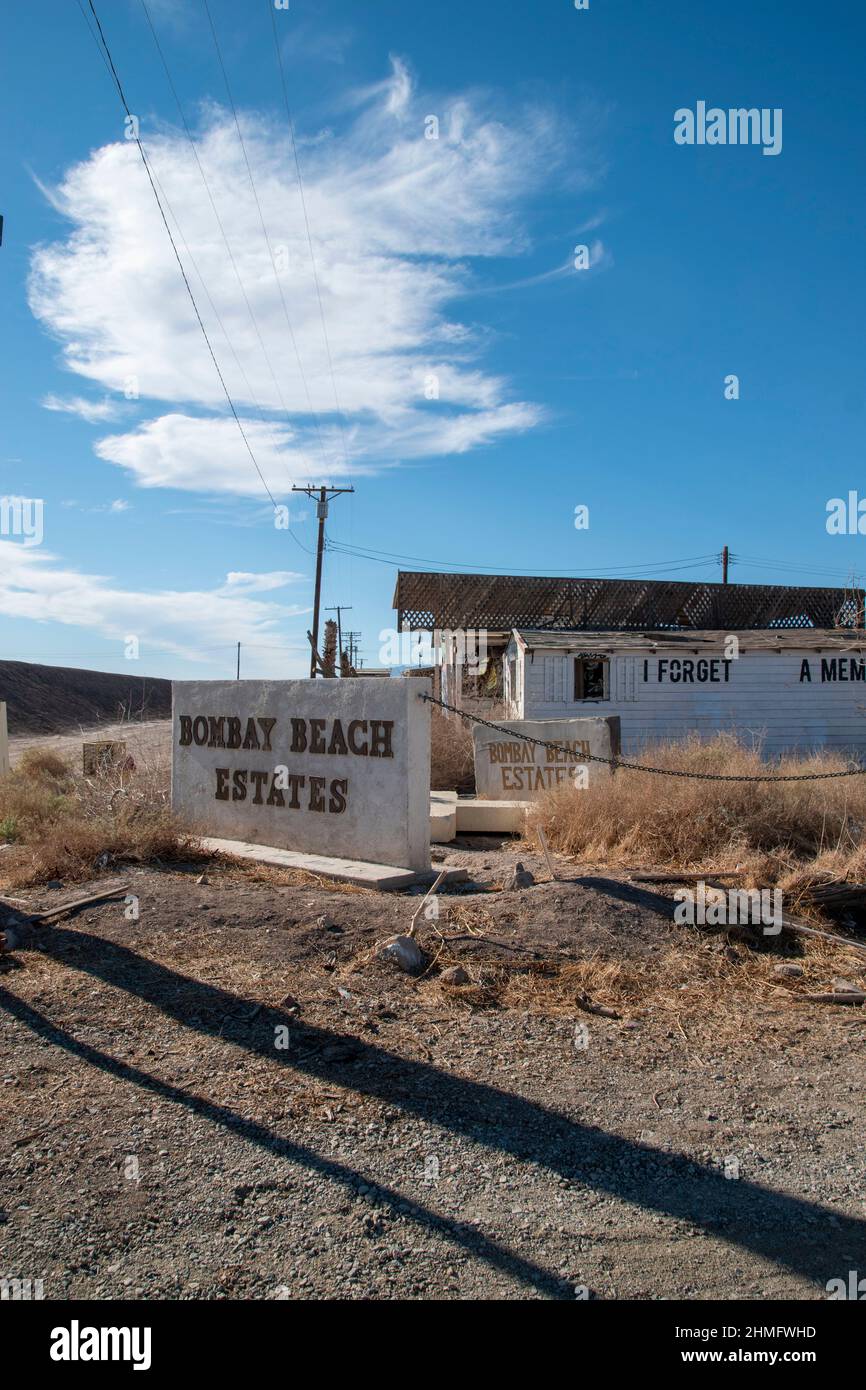 Bombay Beach is a haven for artwork on the shoreline of Salton Sea in ...