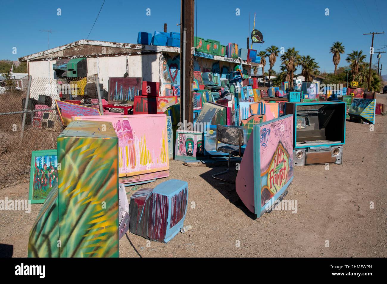 Bombay Beach is a haven for artwork on the shoreline of Salton Sea in ...