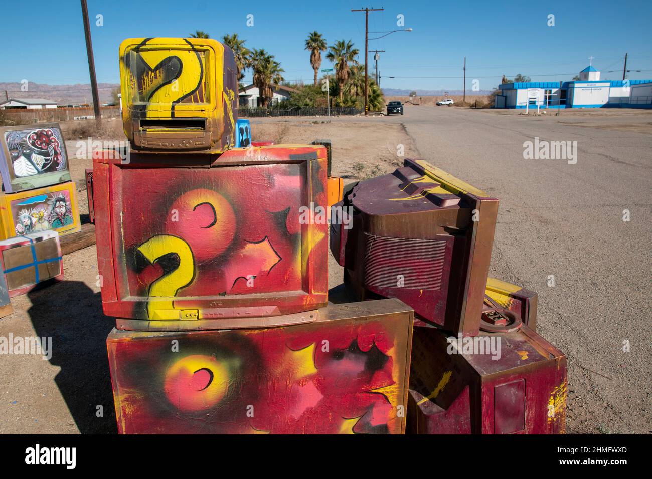 Bombay Beach is a haven for artwork on the shoreline of Salton Sea in ...
