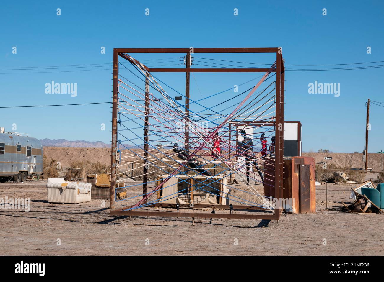 Bombay Beach is a haven for artwork on the shoreline of Salton Sea in ...