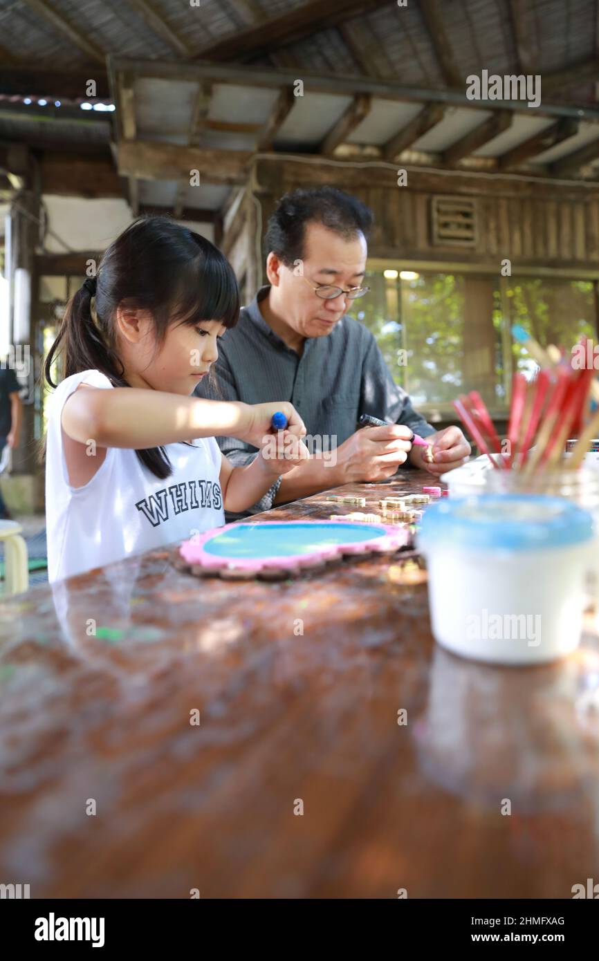 Doing craft hi-res stock photography and images - Alamy