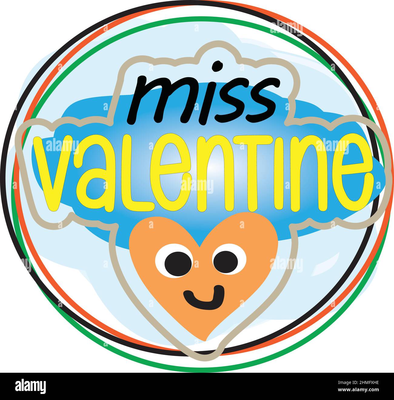 Miss you text Stock Vector Images - Alamy