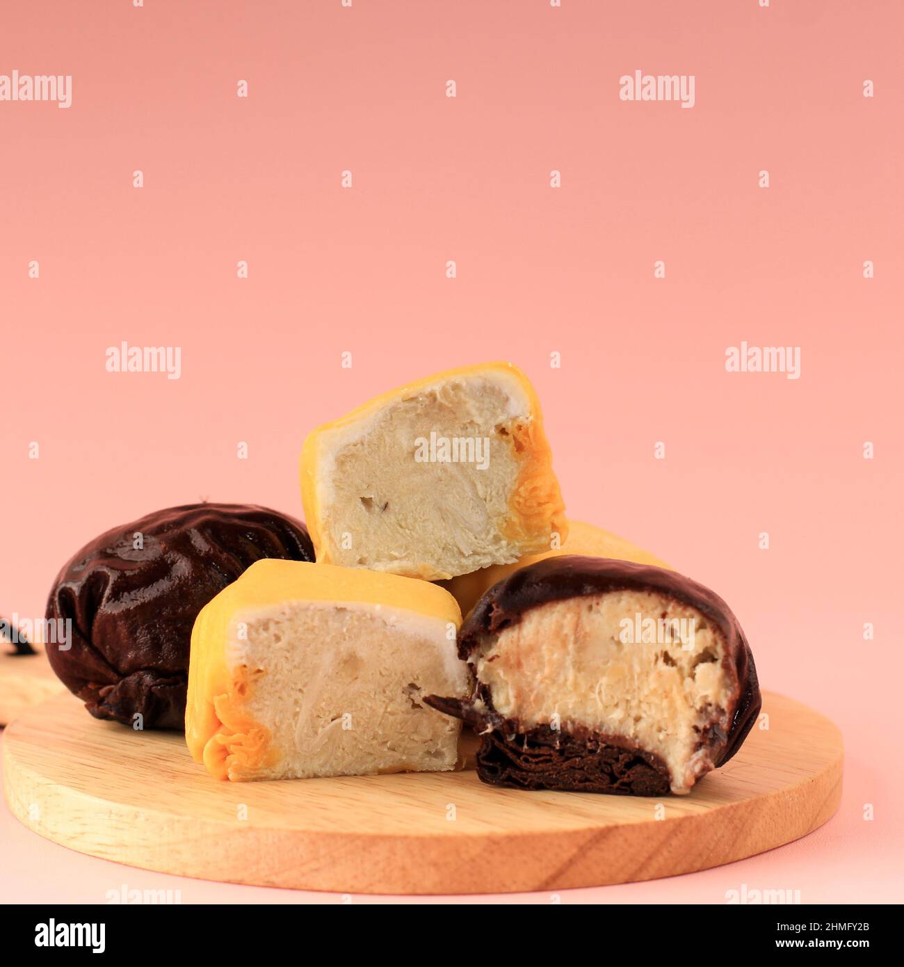 Durian Crepes or Durian Pancake roll, its uniqueness lies in its thin ...