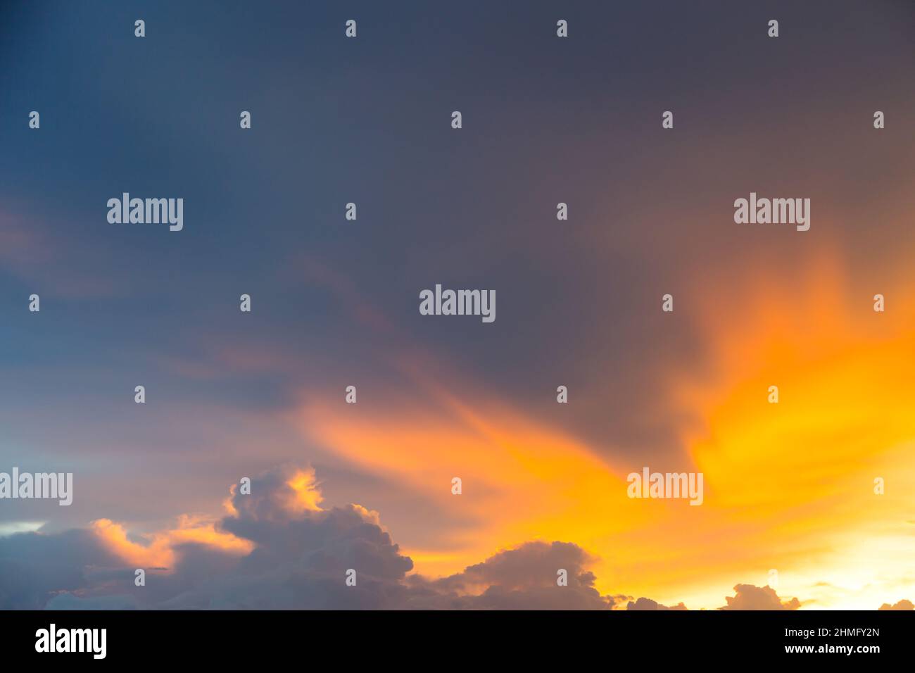 sky and clouds before sunset background Stock Photo - Alamy