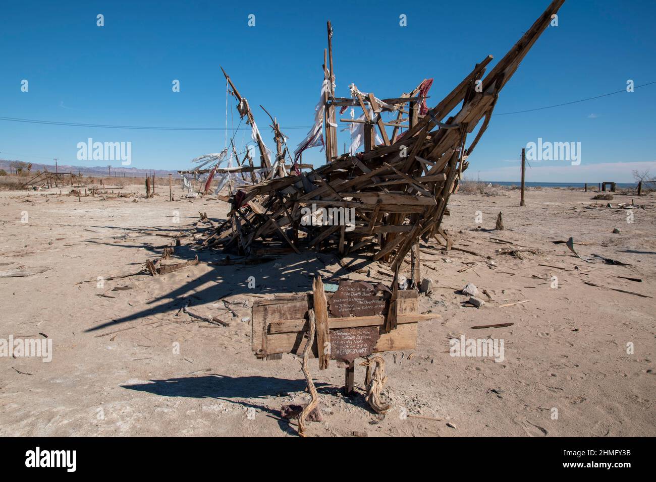 Bombay Beach is a haven for artwork on the shoreline of Salton Sea in ...