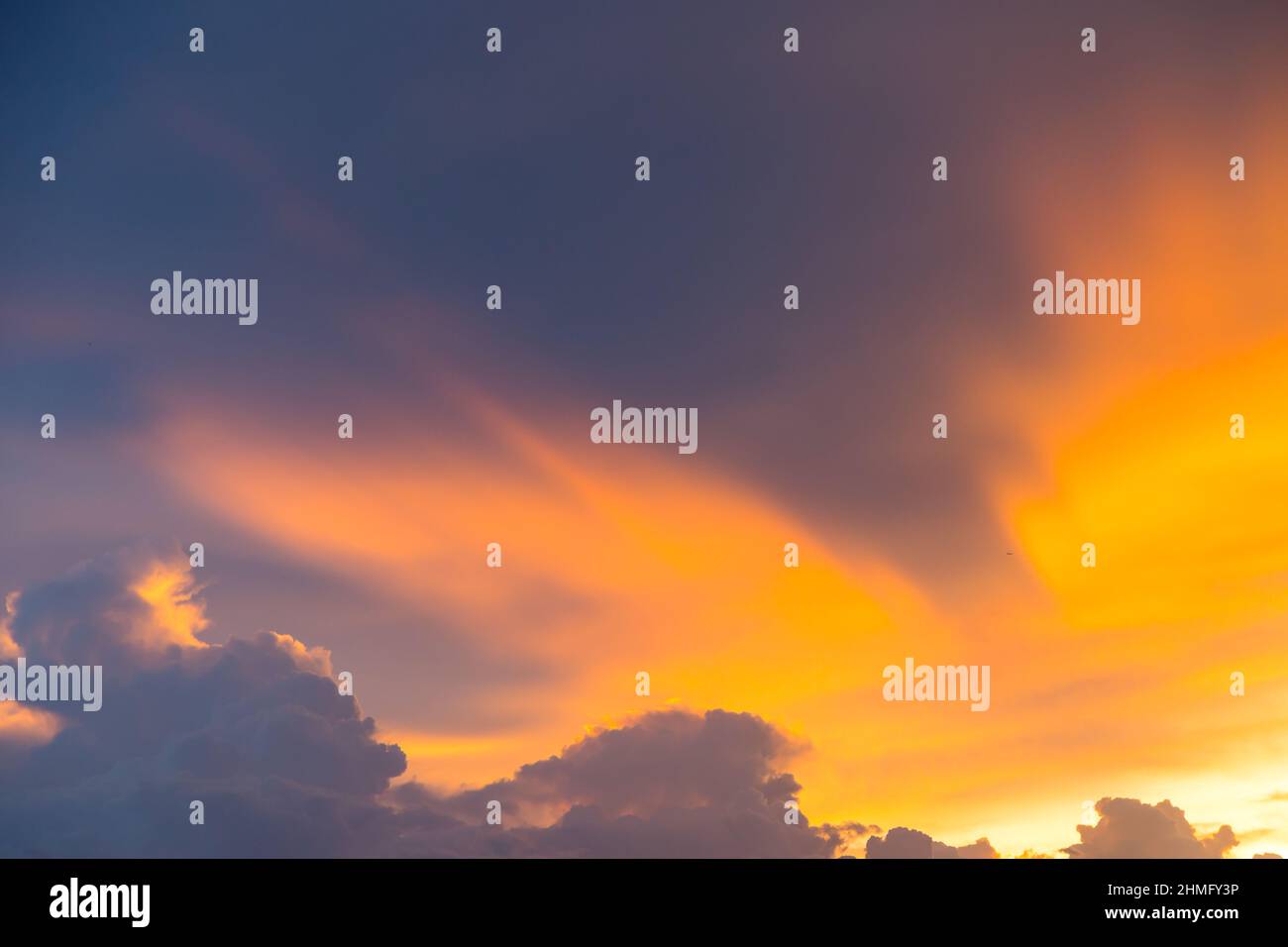 sky and clouds before sunset background Stock Photo - Alamy