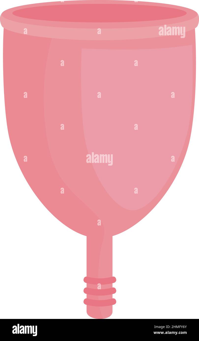 pink menstrual cup Stock Vector Image & Art - Alamy