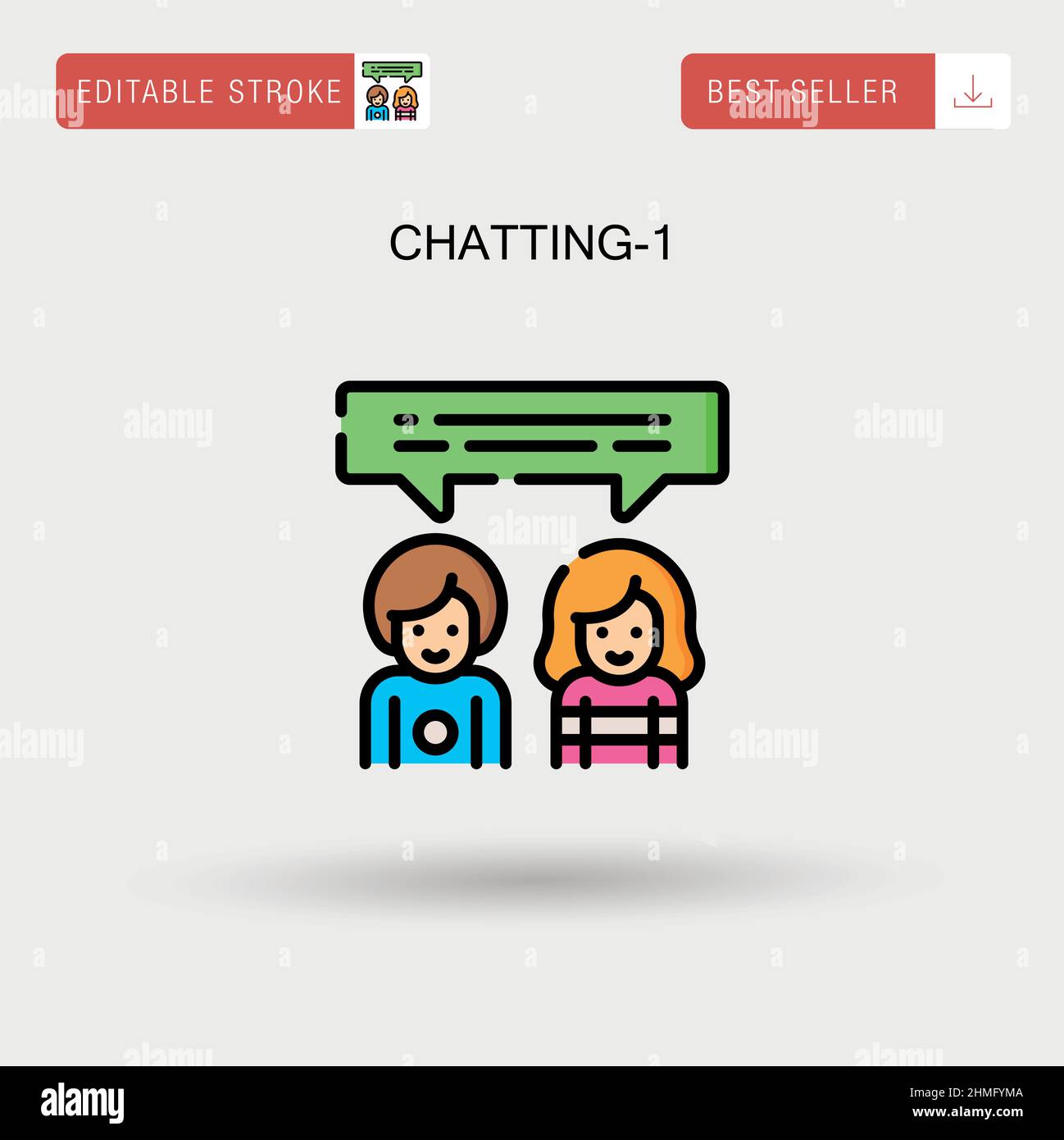 Manager chatting Stock Vector Images - Alamy