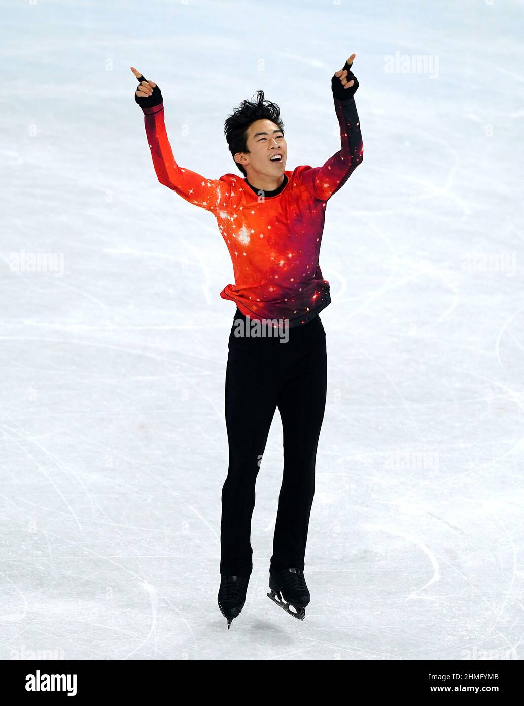 USA's Nathan Chen during the Men Single Skating - Free Skating on day ...