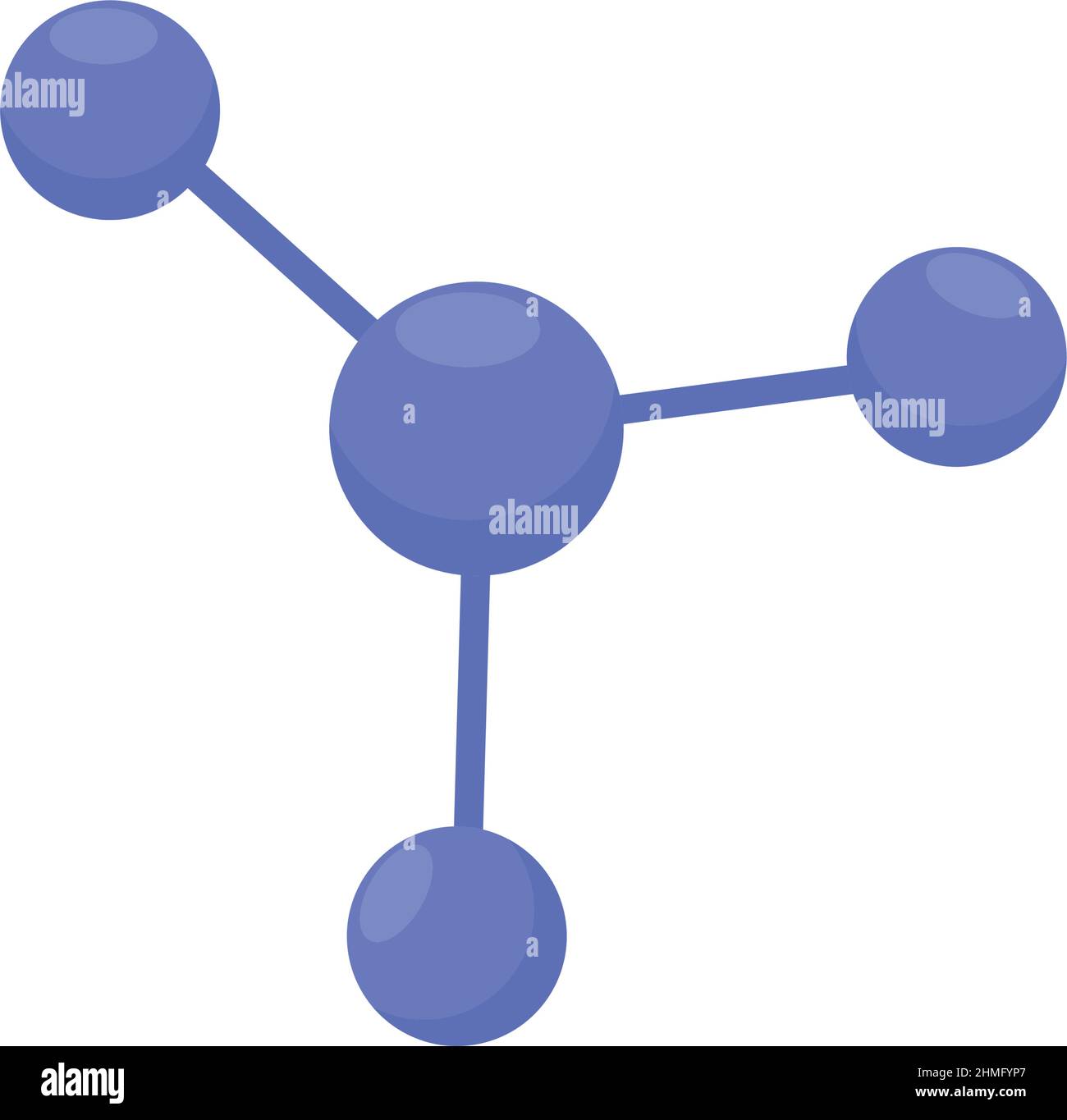 structure of molecule Stock Vector Image & Art - Alamy