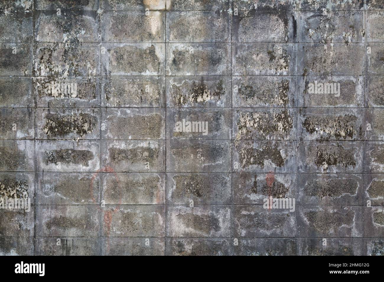 Old gray brick wall texture background Stock Photo - Alamy