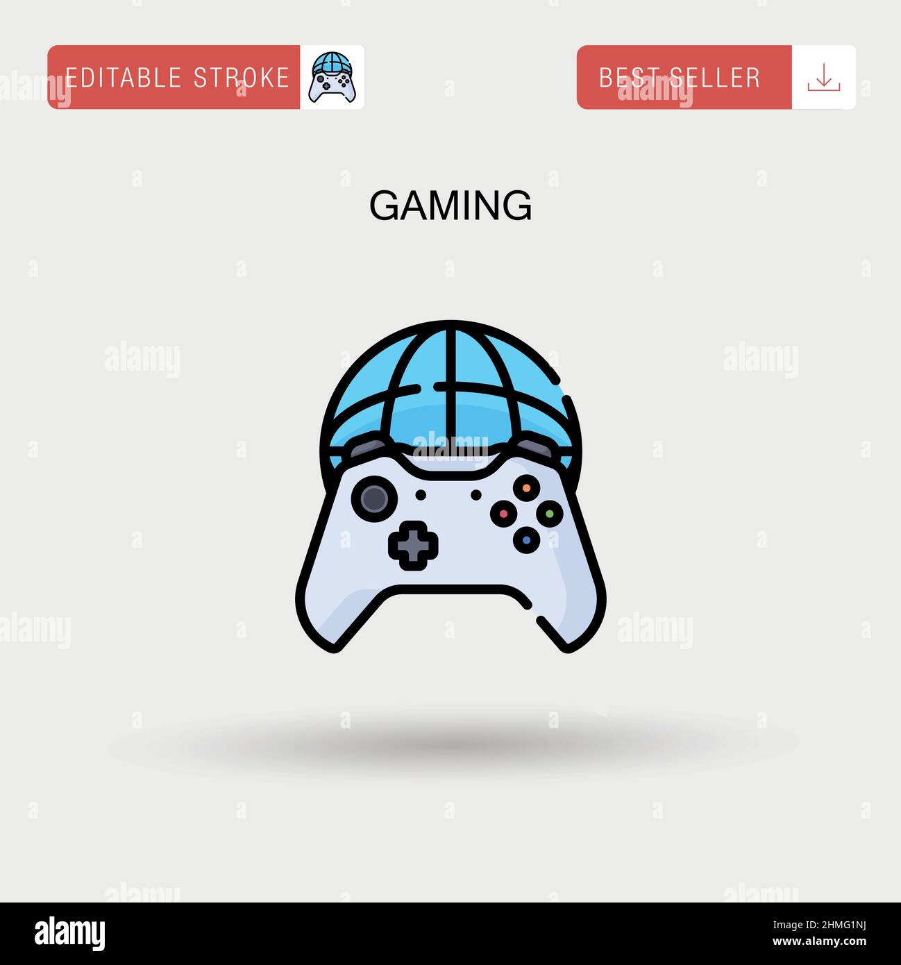 Video gaming logo Stock Vector Images - Alamy