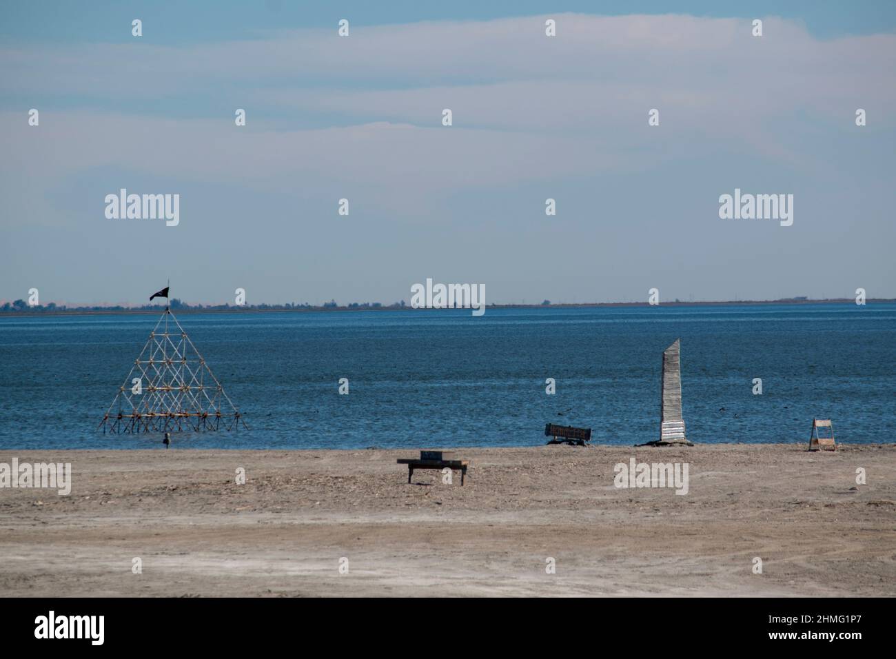 Bombay Beach is a haven for artwork on the shoreline of Salton Sea in ...